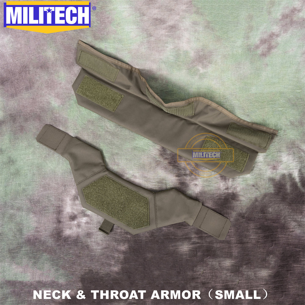 MILITECH® NIJ 3A IIIA 0108.01 Ballistic Neck and Throat Protector Bull ...
