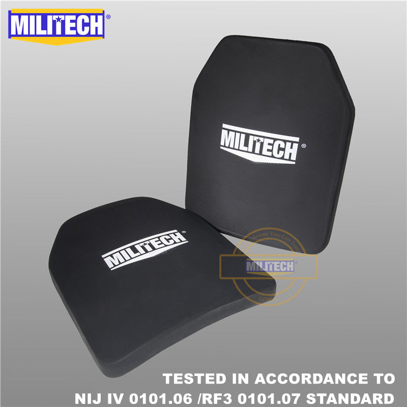 MILITECH® NIJ IV 0101.06 / RF3 0101.07 10''x12'' Shooters Cut Ballisti ...